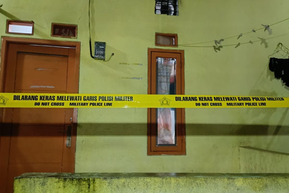 Mayat Perempuan Ditemukan di Kontrakan Pondok Aren, Lokasi Diberi Garis Polisi Militer