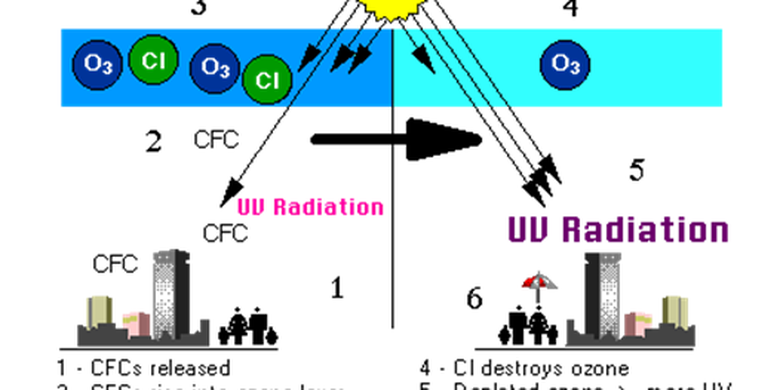 Dampak Negatif Penggunaan Gas CFC