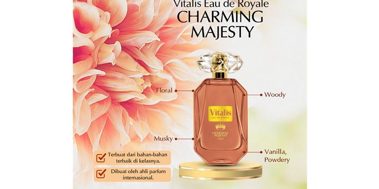 Vitalis Luncurkan Varian Baru Eau de Royale Charming Majesty, Hasil ...
