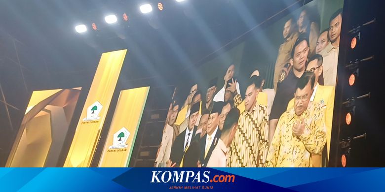 Kenakan Batik Parang, Gibran Hadiri Perayaan HUT ke-60 Golkar