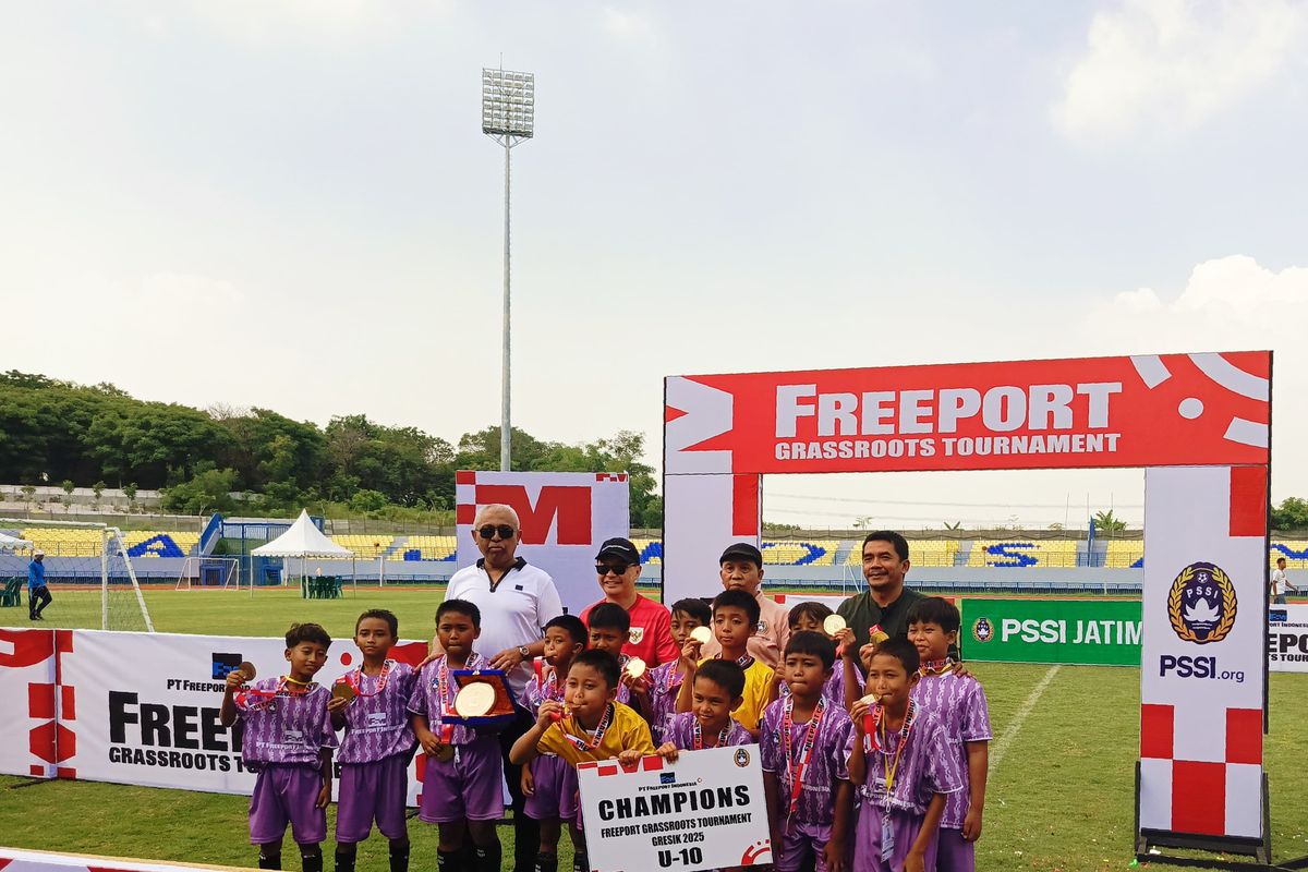 Freeport Grassroots Tournament 2025, Menyalakan Mimpi Anak-anak dari ...