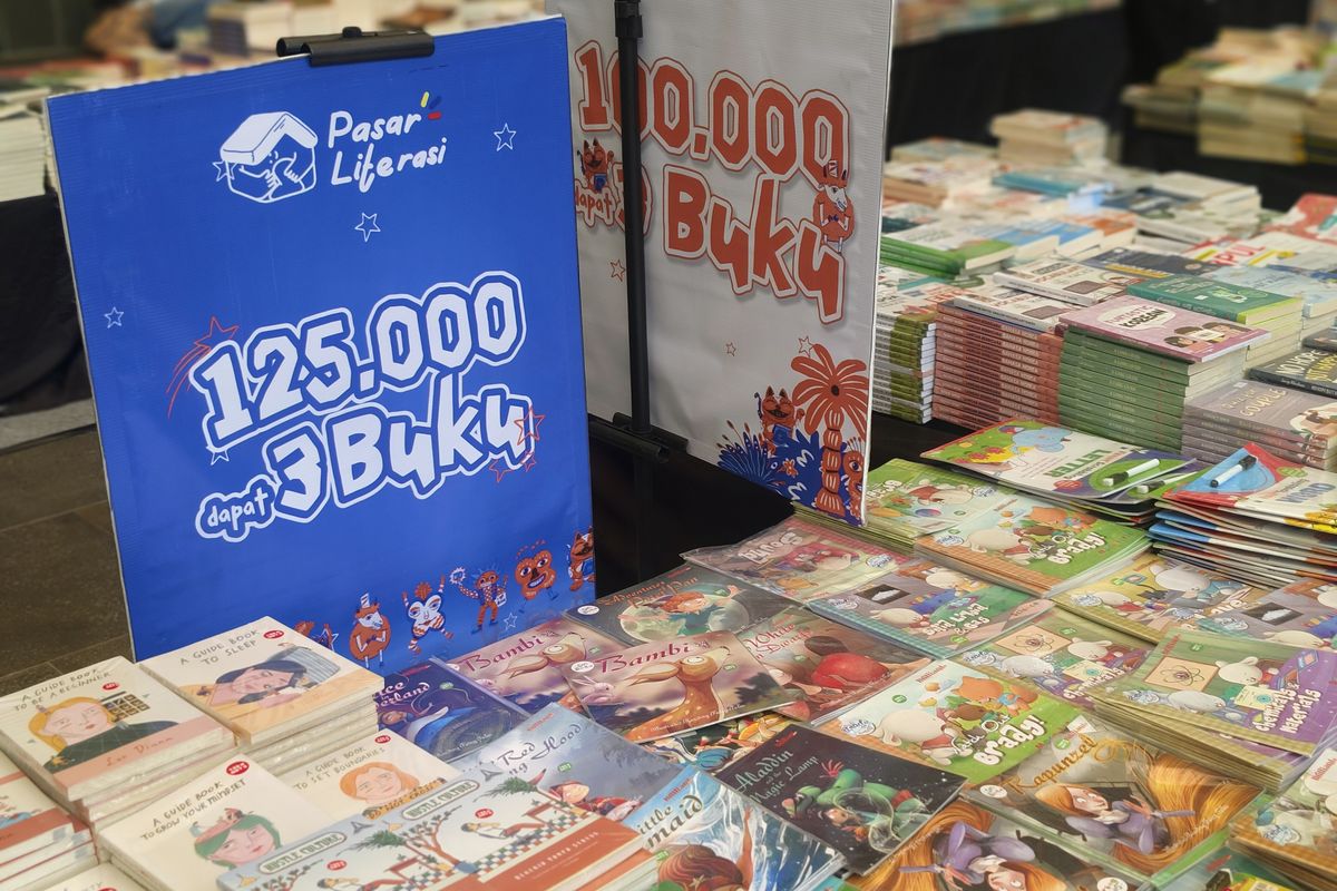 4 Promo Bazar Buku di Jakarta Selatan, Beli 3 Bayar Rp 100.000