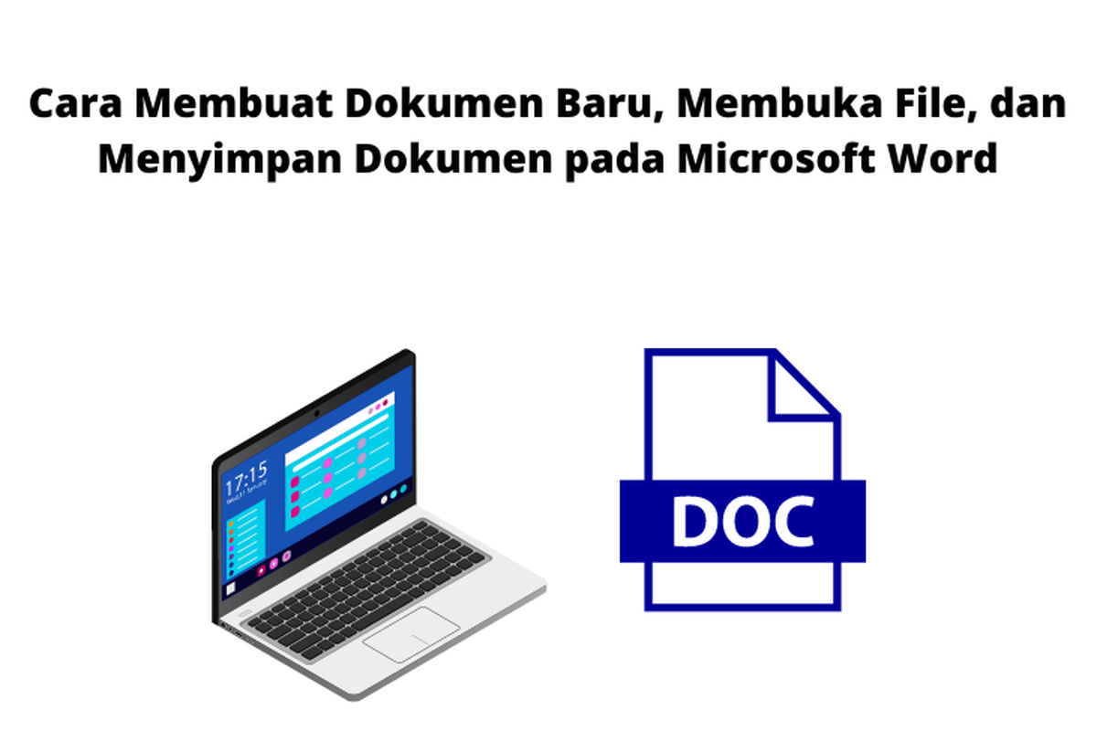 Cara Membuat Dokumen Baru, Membuka File, dan Menyimpan Dokumen pada ...