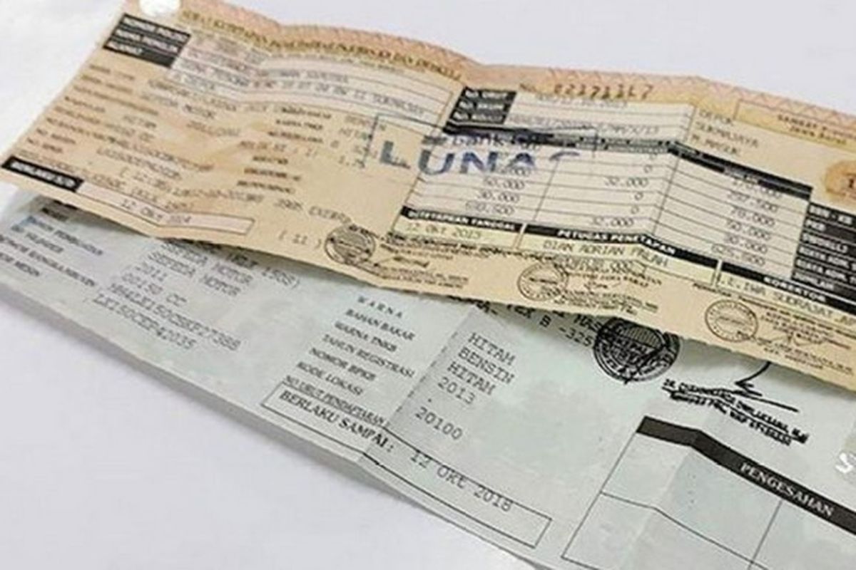 Banyak yang Belum Tahu, Ini Arti Istilah dan Singkatan dalam STNK