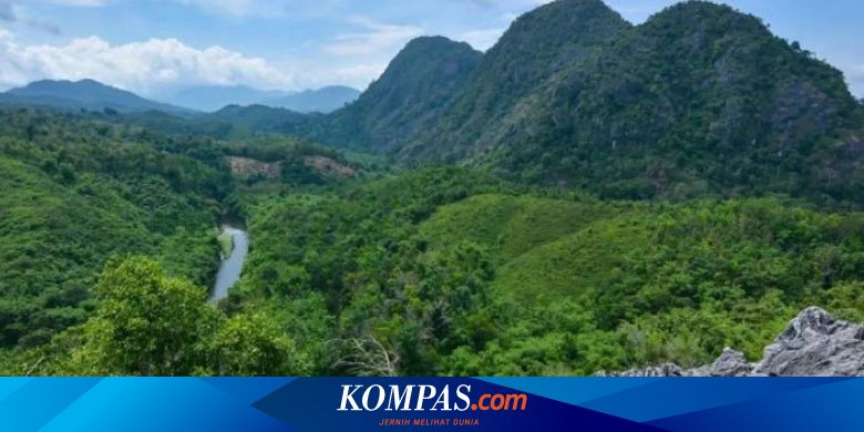 Mengenal Geopark Meratus yang Resmi Masuk dalam UNESCO Global Geoparks
