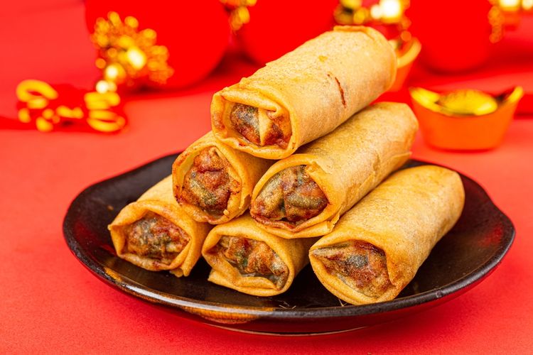 Foto : Resep Chinese Spring Roll, Kudapan Imlek yang Dipercaya Bawa Untung