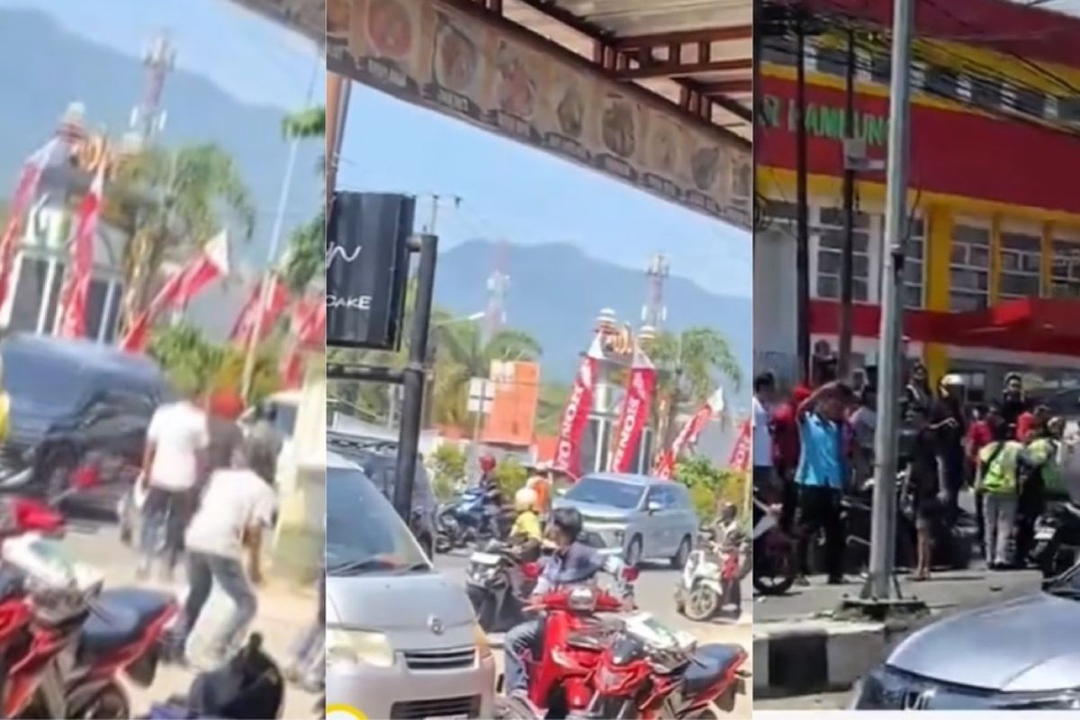 Begal Nekat Depan Kantor Polisi di Lampung, Korban Dengar 5 Letusan ...
