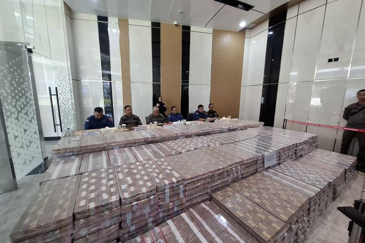 Penampakan Uang Rp 479 Miliar Sitaan Kejagung dari Kasus Duta Palma