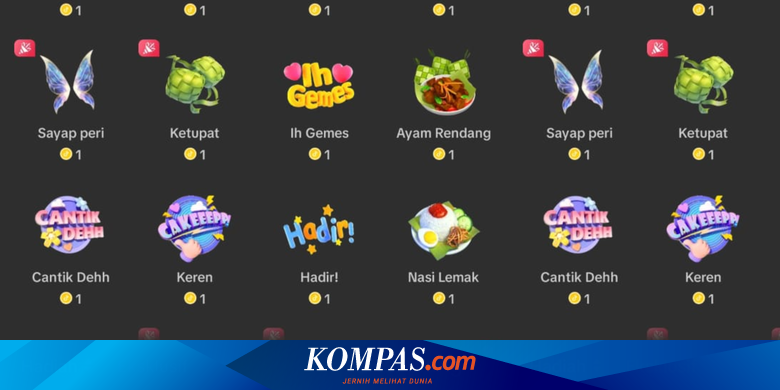 Daftar Gift TikTok Murah Mulai Rp 250 sampai Rp 50.000 dan Cara Isi ...