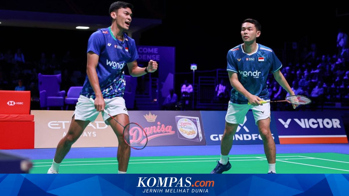 Hasil Denmark Open 2025: Bertarung 3 Set, Fajar/Fikri Jadi Runner Up