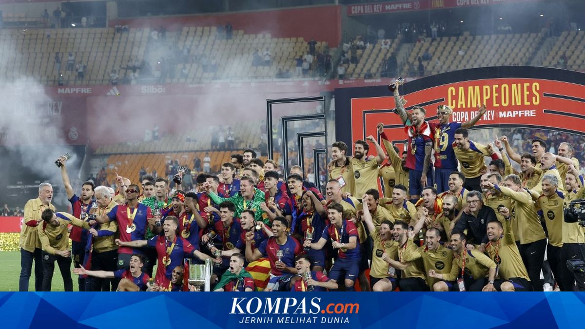 Barcelona Juara Copa del Rey, Malam Sempurna, Api Treble Terus Menyala