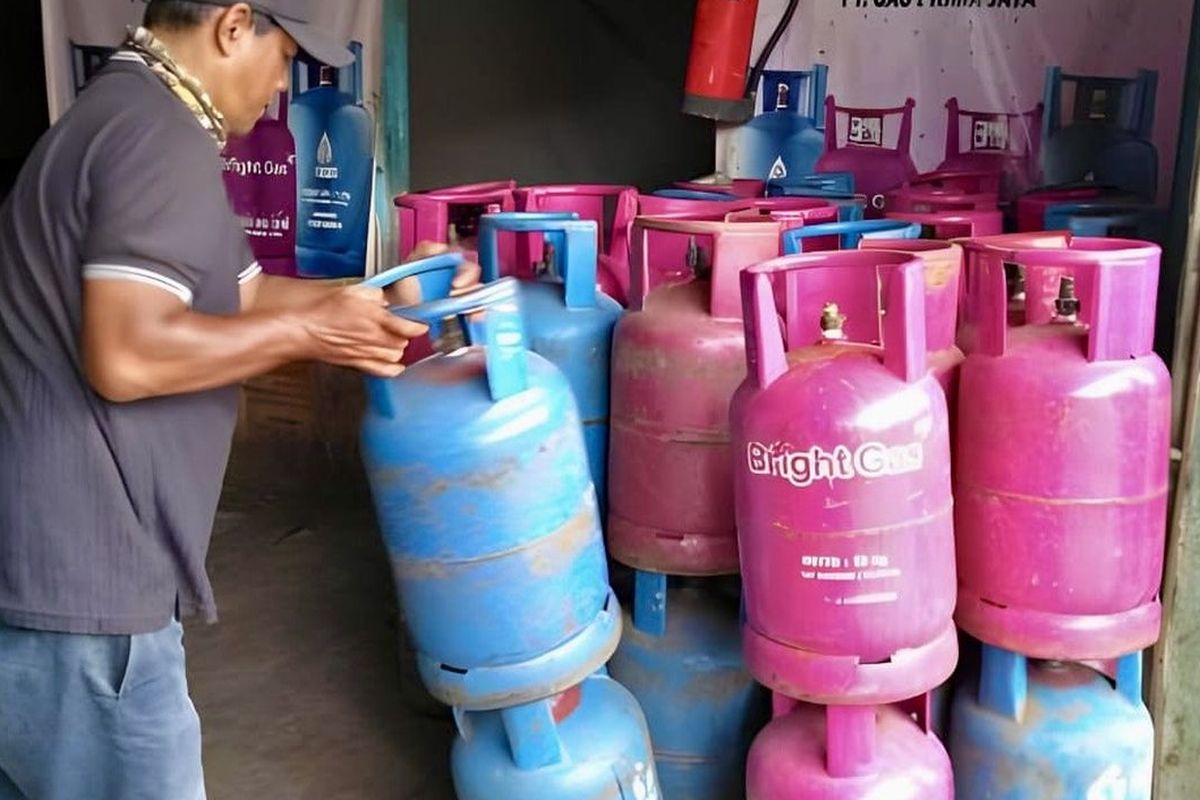 Kenali Perbedaan Bright Gas Tabung Pink dan Blue Gaz Tabung Biru