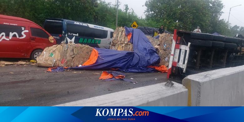 Penyebab Kecelakaan Beruntun di Tol Cipularang, Diduga Truk Rem Blong di Jalan Menurun