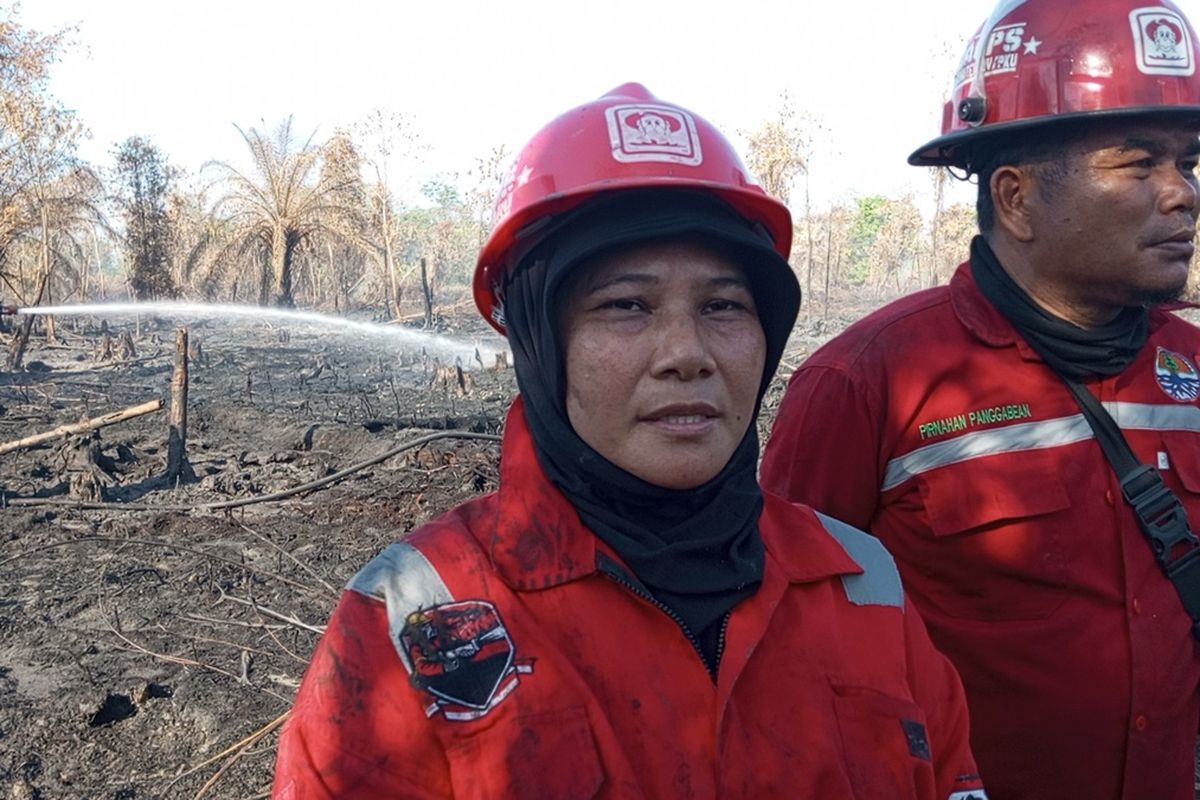 Perjuangan Masitoh, Srikandi yang Melawan Karhutla Gambut di Riau