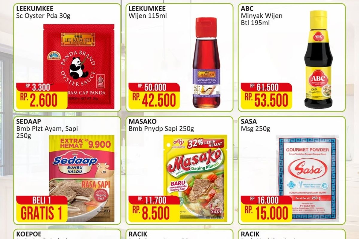 Promo Alfamart Kebutuhan Dapur hingga 31 Mei 2026, Masako dan Sasa ...