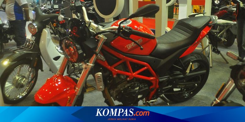RZ35 Mocin yang Mirip Ducati Monster Ada di Jakarta Fair