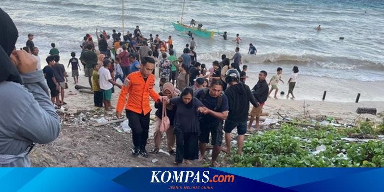 Kapal Kayu Tenggelam di Perairan Desa Bubung Sulteng, Puluhan Penumpang Terjun ke Laut