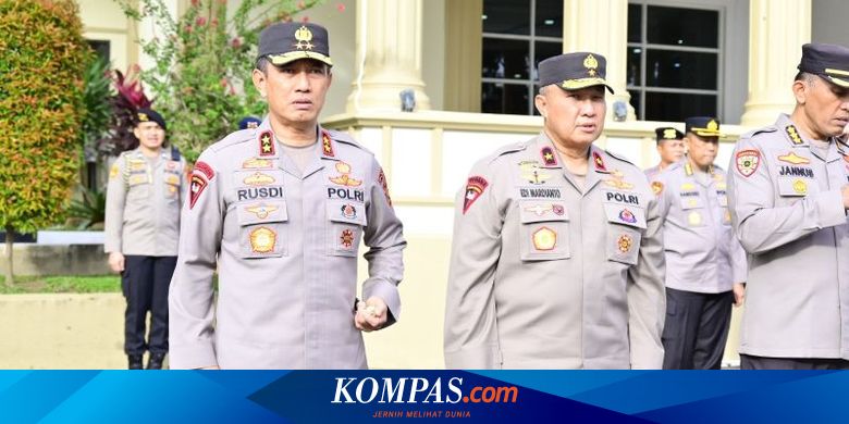 Perombakan Besar-besaran Polda Jambi: Kapolda, Wakapolda, dan Dansat Brimob Diganti