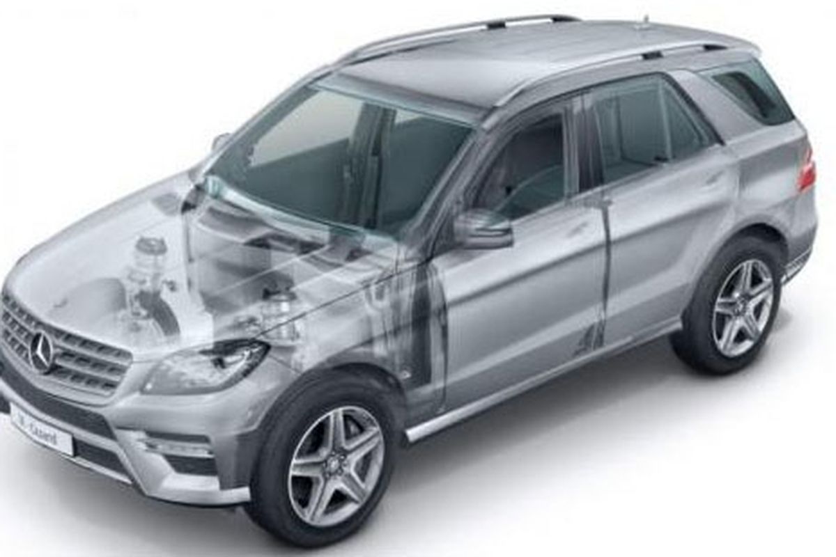 SUV Mercedes-Benz Anti Peluru dan Granat!