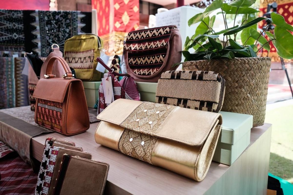 Produk UMKM Mejeng di G20, dari Anyaman hingga Songket