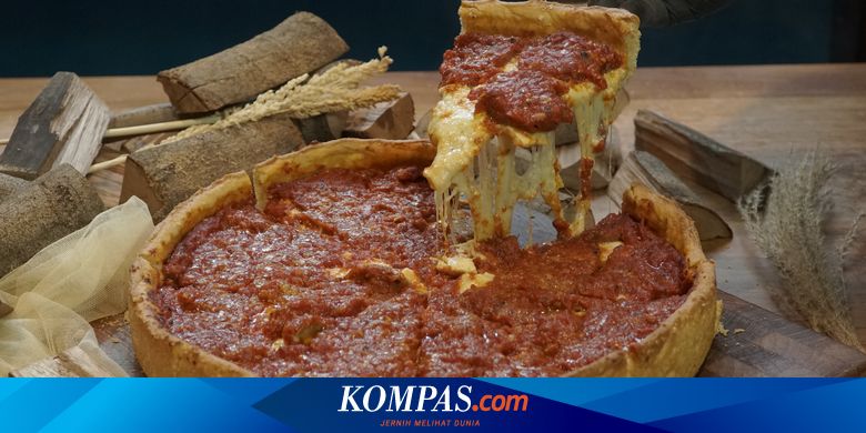 Apa Itu Deep Dish Pizza, Makanan Asal Chicago Berbentuk Mirip Pie?