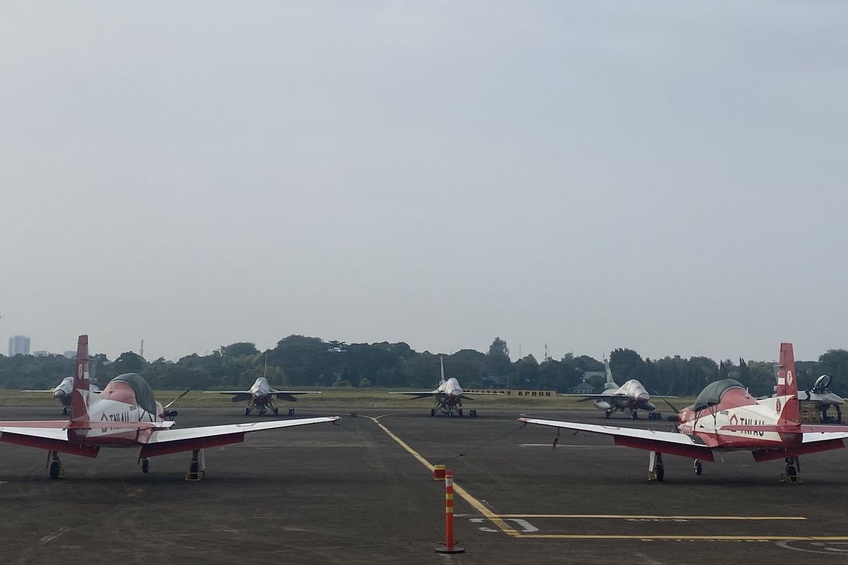 8 Jet Tempur F-16 hingga JAT Akan Tampilkan Demo Udara di HUT Ke-77 TNI