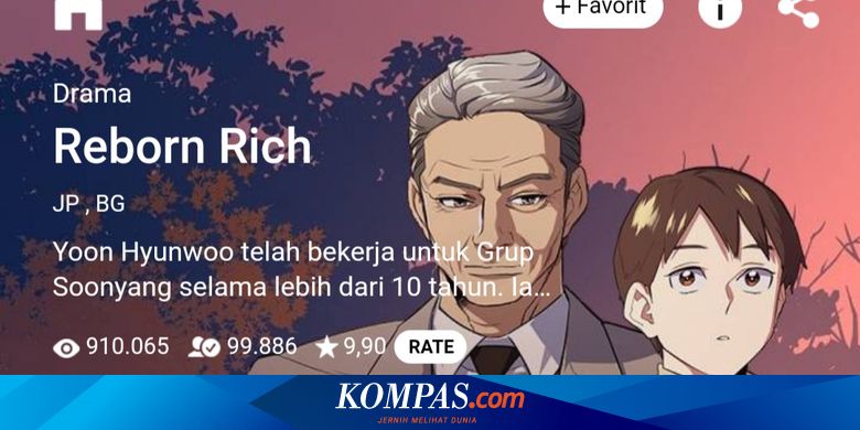 Berita Harian Link Baca Manhwa Reborn Rich Terbaru Hari Ini - Kompas.com