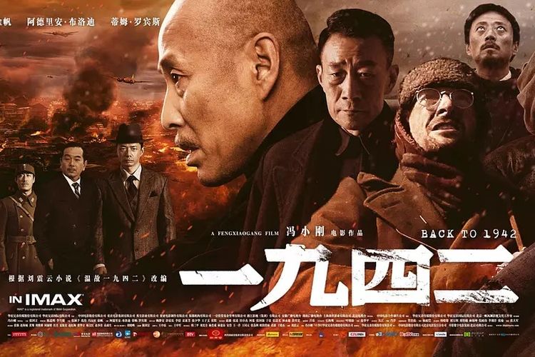 Foto : Sinopsis Film Back to 1942, Masa Kelam Bangsa China, Tayang di Viu