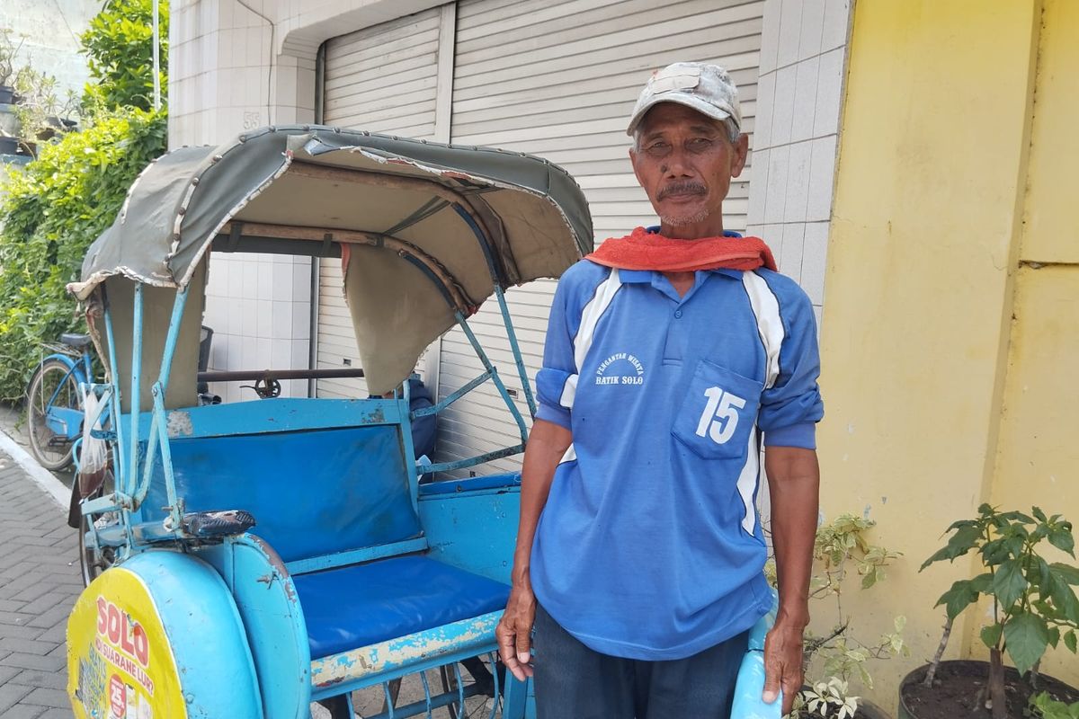 Cerita Para ‘Penarik Becak’ di Solo, Ada yang Pendapatannya Mencapai Rp ...