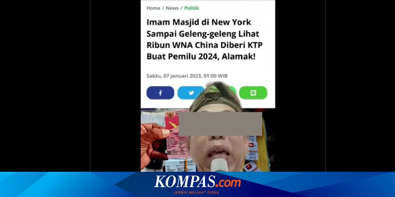 Penjelasan Dukcapil soal Isu WNA China Dapat E-KTP agar Bisa Memilih ...