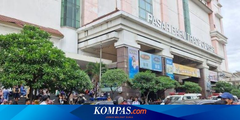 Terbakar, Gedung Pasar Baru Bandung Ditutup Sementara