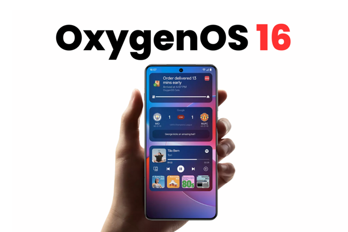 OnePlus Rilis OxygenOS 16, Antarmuka Penuh Fitur AI dan Dukungan Apple Watch