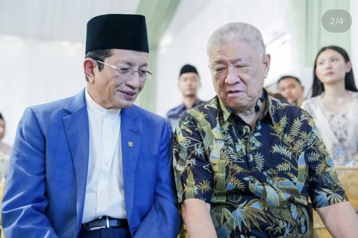 Menag Resmikan Pemancangan Masjid di PIK 2, Aguan Hadir