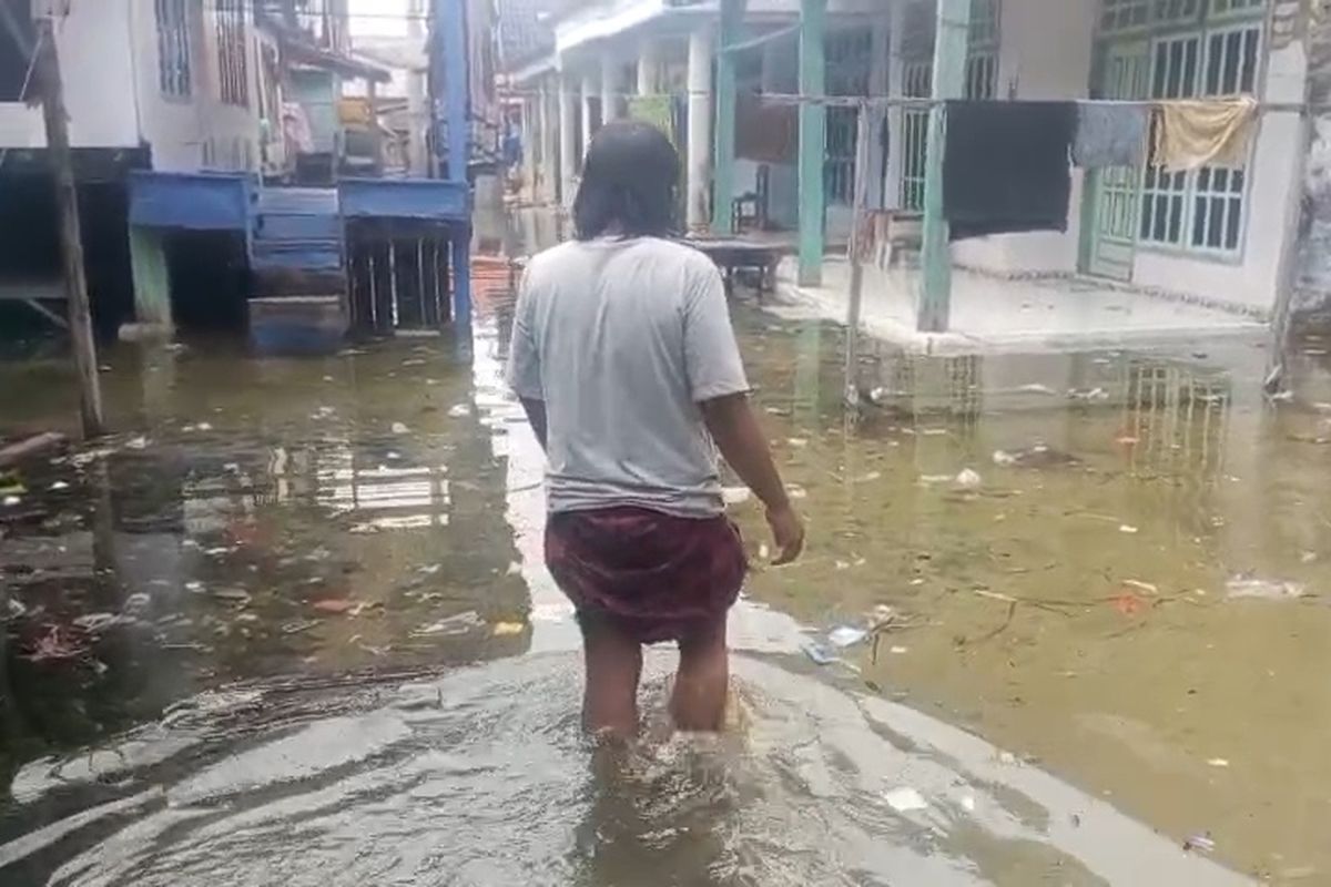 Bertahun-tahun Banjir Rob di Kepulauan Sumenep, Warga Bertahan Tanpa Bantuan Pemerintah