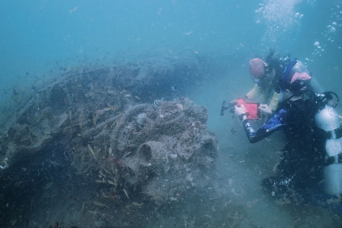 Bangkai Pesawat Perang Dunia II Ditemukan di Sekitar Jembatan Merah ...