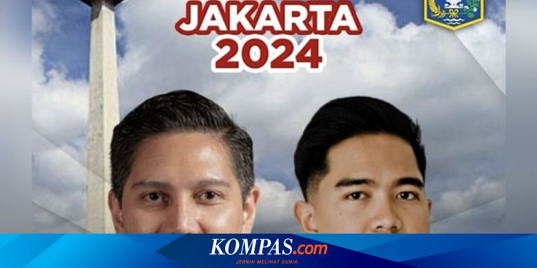 Ada Logo Pemprov DKI di Poster Duet Budisatrio-Kaesang, Heru Budi: Saya ...