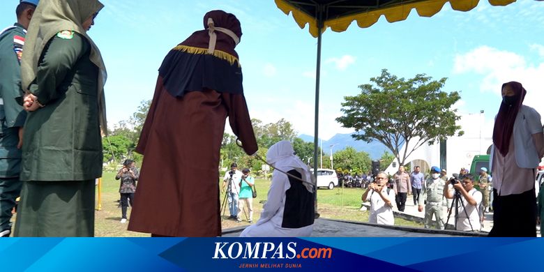 Sakit, Perwira Polisi Pelanggar Syariat Islam di Aceh Batal Dicambuk