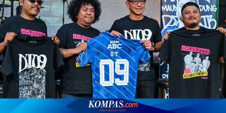 Konsistensi Persib Kolaborasi dengan Musik, Dukung DT09 di Japan Tour
