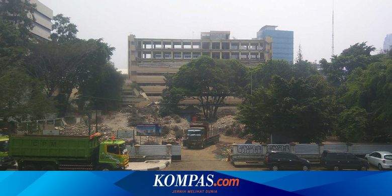 Kantor Lama Wali Kota Jaksel Dirobohkan untuk Perluasan Gedung ASEAN