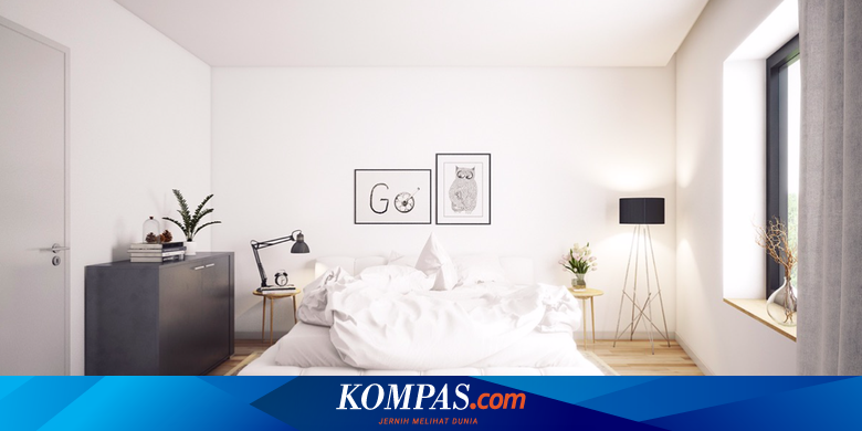 Desain Kamar Tidur Serba Putih yang Membuatmu Semakin Relaks