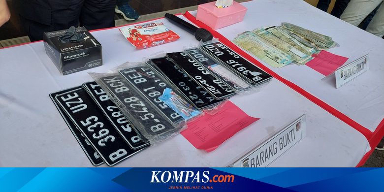 Polsek Kalideres Tangkap Penadah Motor Curian, 15 Kendaraan Dikembalikan ke Pemilik