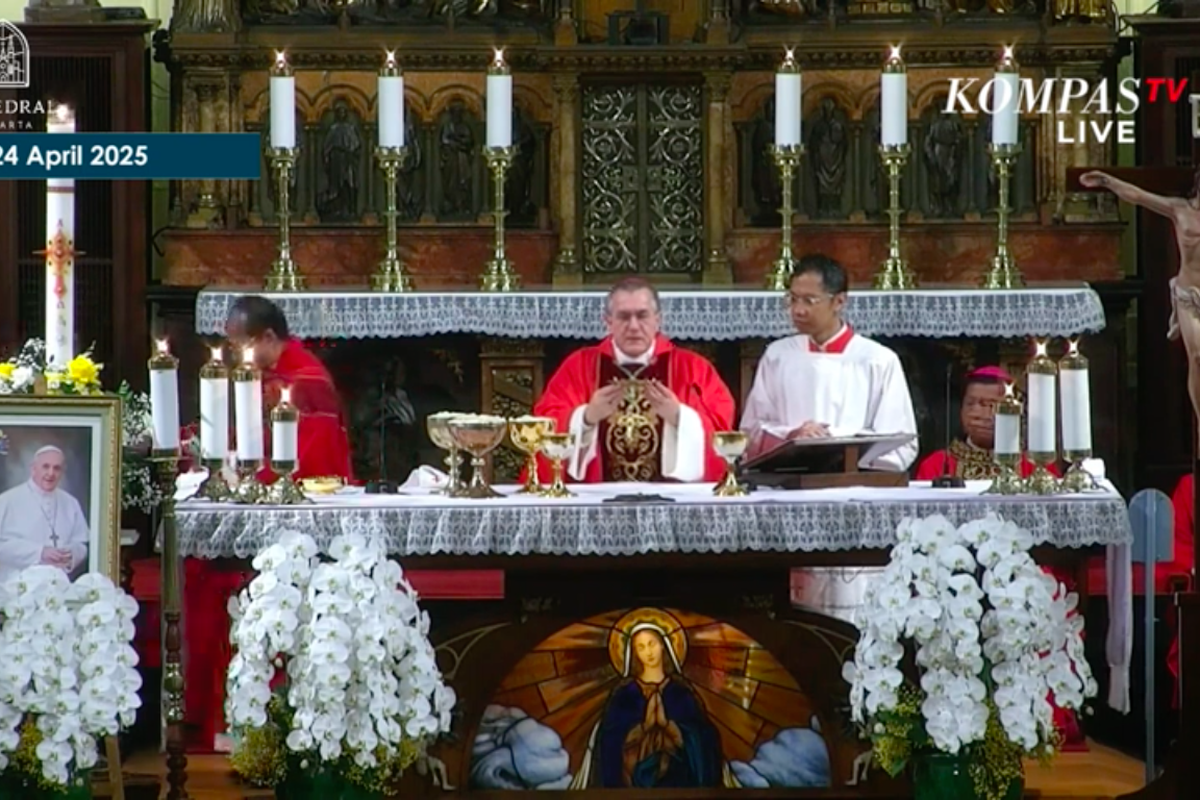 Dalam Misa Requiem, Dubes Vatikan: Bersyukur Atas Doa dan Ucapan Tulus Bagi Paus Fransiskus