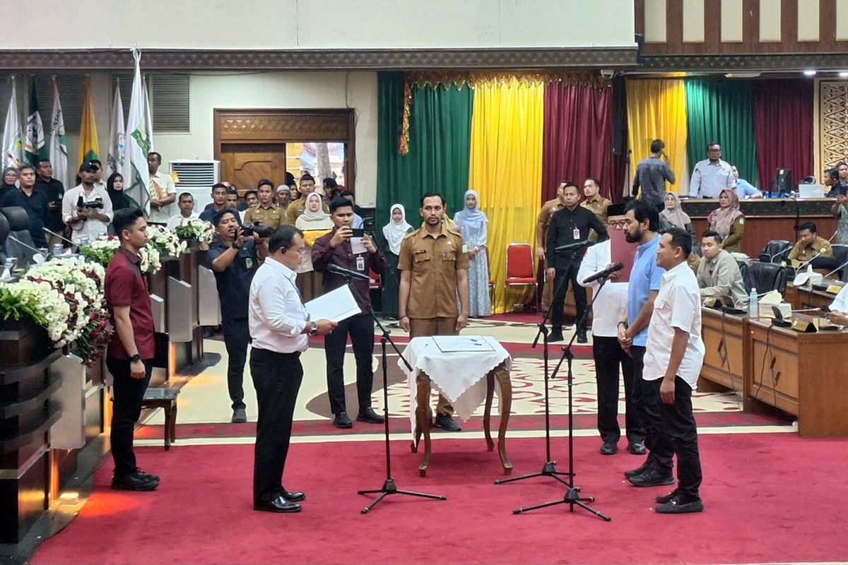 Mualem-Dek Fadh Jalani Geladi Resik, JK Akan Hadiri Pelantikan Gubernur Aceh