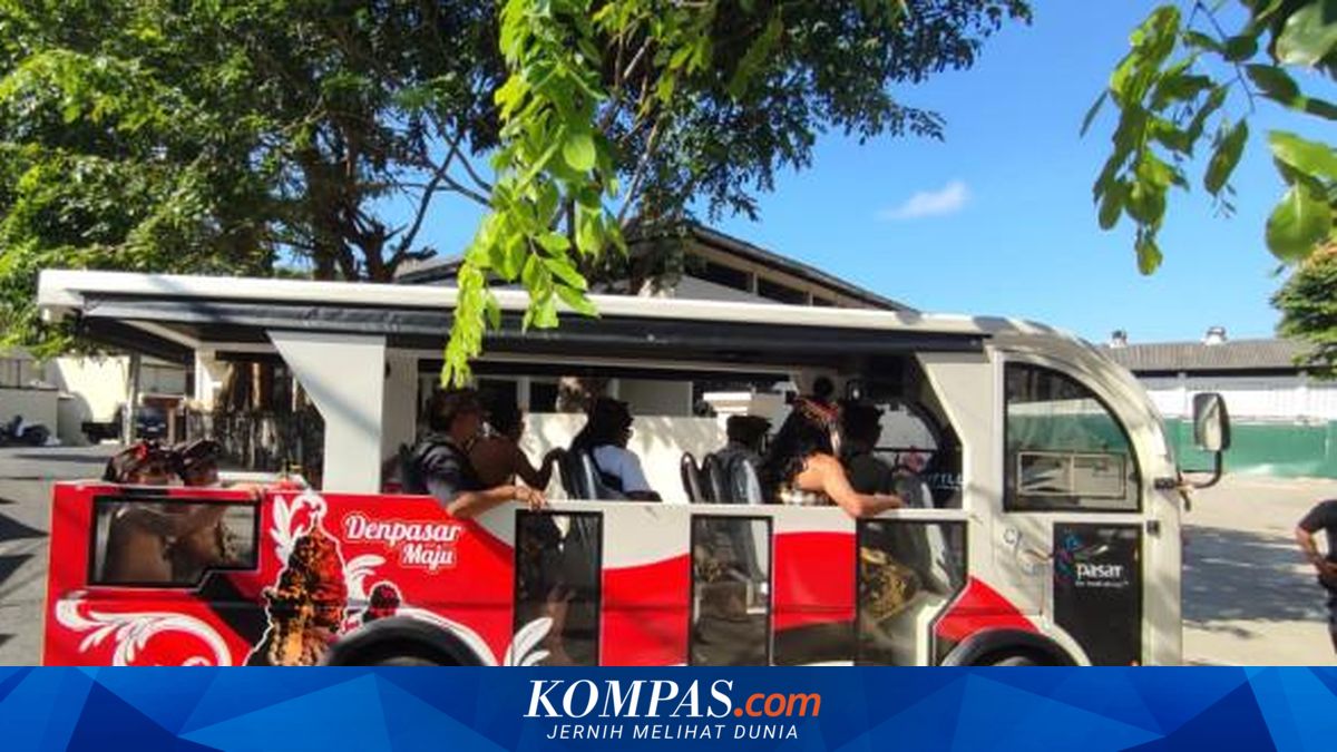 Shuttle Bus di Kawasan Wisata Pantai Sanur Layani Penumpang hingga 1. ...