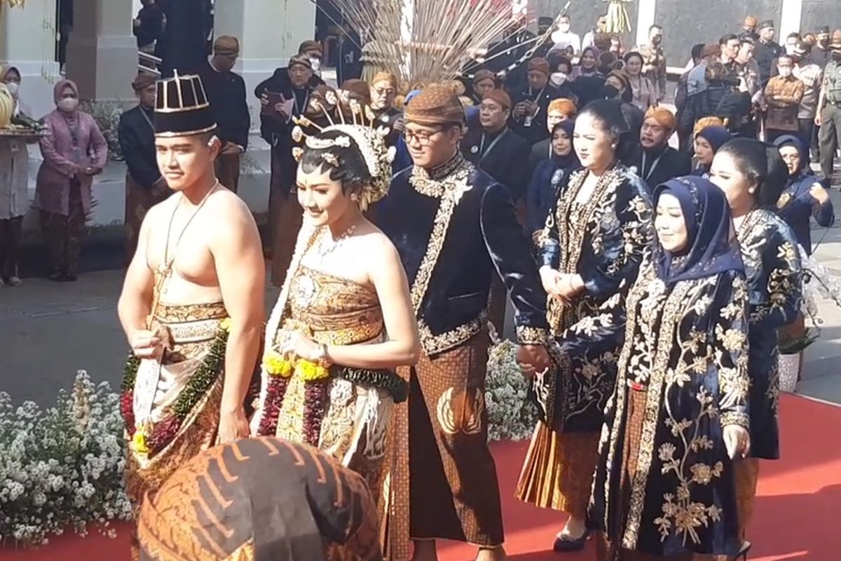 Kaesang dan Erina Memakai Adat Solo Basahan di Acara "Ngunduh Mantu", Ini Makna dan Ciri-cirinya