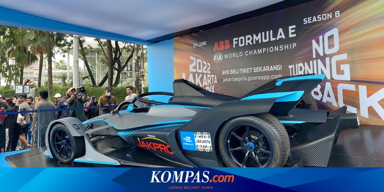 Mobil Balap Formula E Dipamerkan Saat "Car Free Day", Jakpro ...