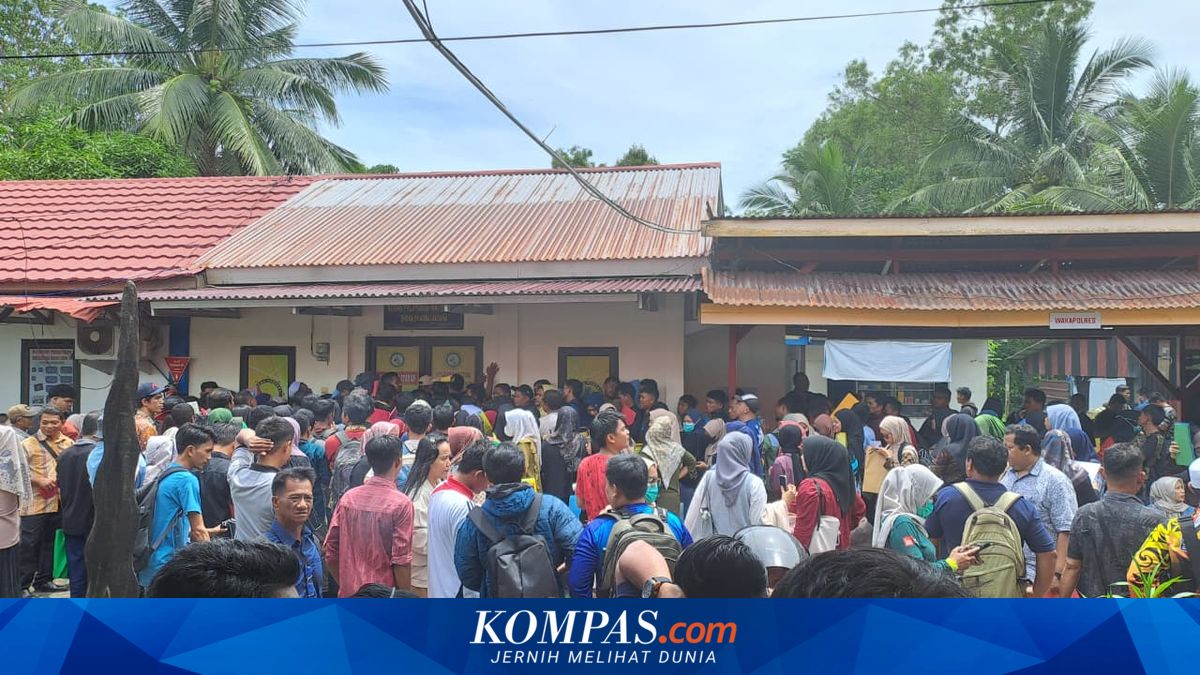 Antrean PPPK Paruh Waktu di Polres Nunukan Membeludak, Blanko SKCK ...