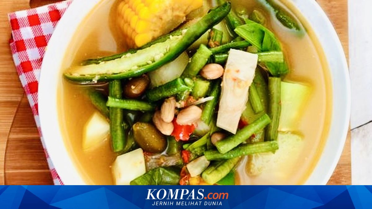 Resep Sayur Asem Sunda, Kuah Segar dan Gurih Bikin Nagih