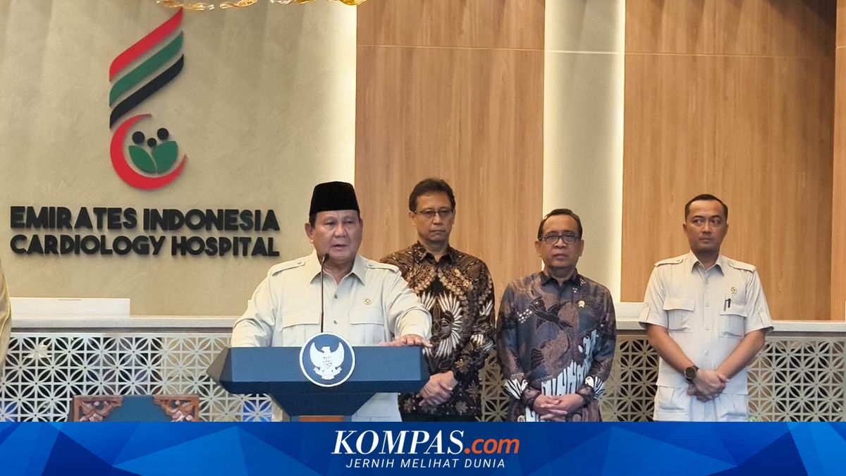 Prabowo Sebut RS Kardiologi Emirat-Indonesia Simbol Perhatian Presiden UEA