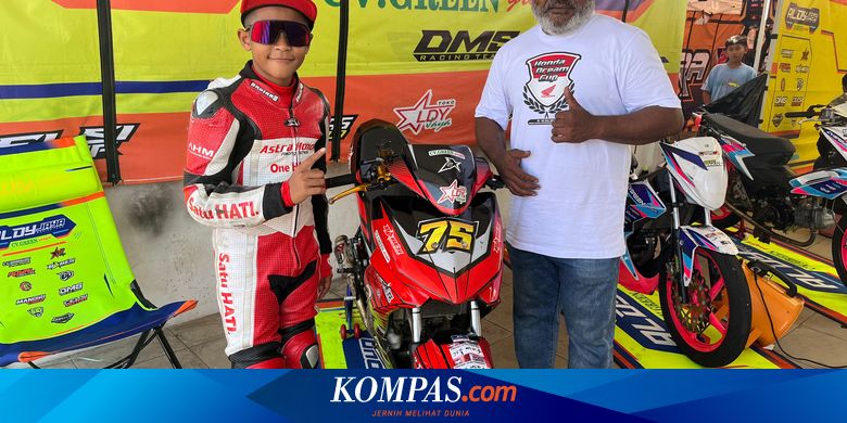 Kisah Rider 12 Tahun Asal Papua di HDC 2024, Cinta Balap dari Suara Knalpot